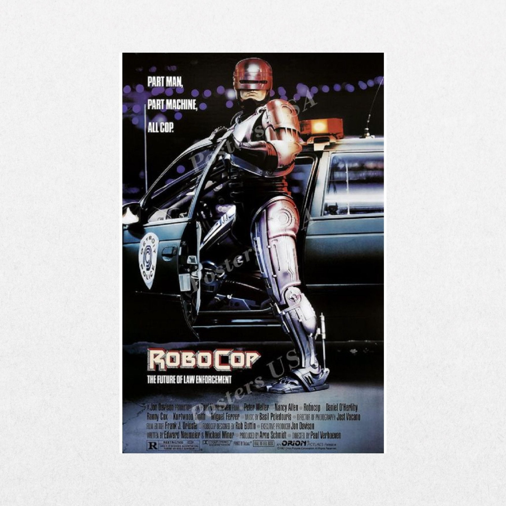 Robocop - Key Art, 1987 – El Cartel
