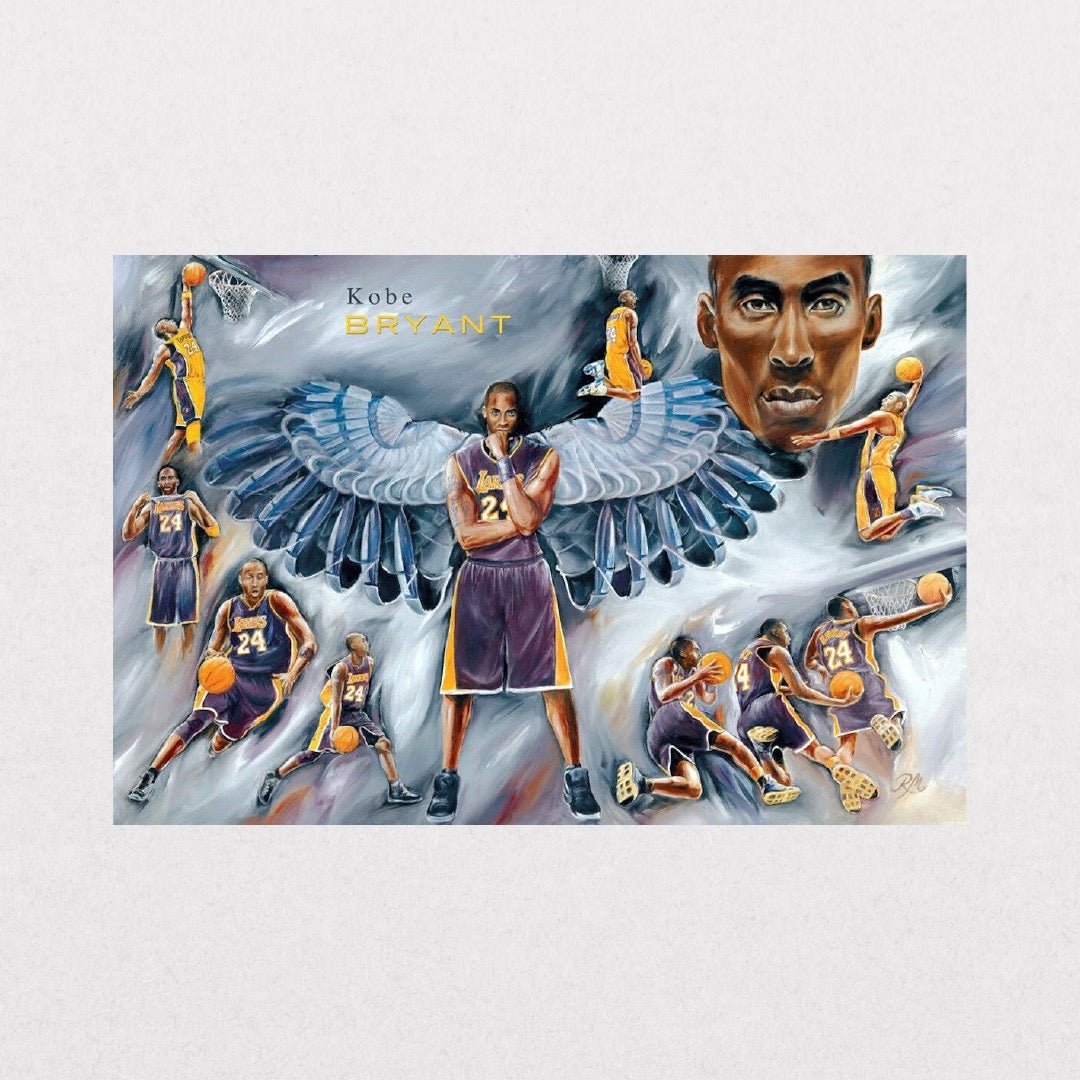 Kobe Bryant - Art Collage – El Cartel