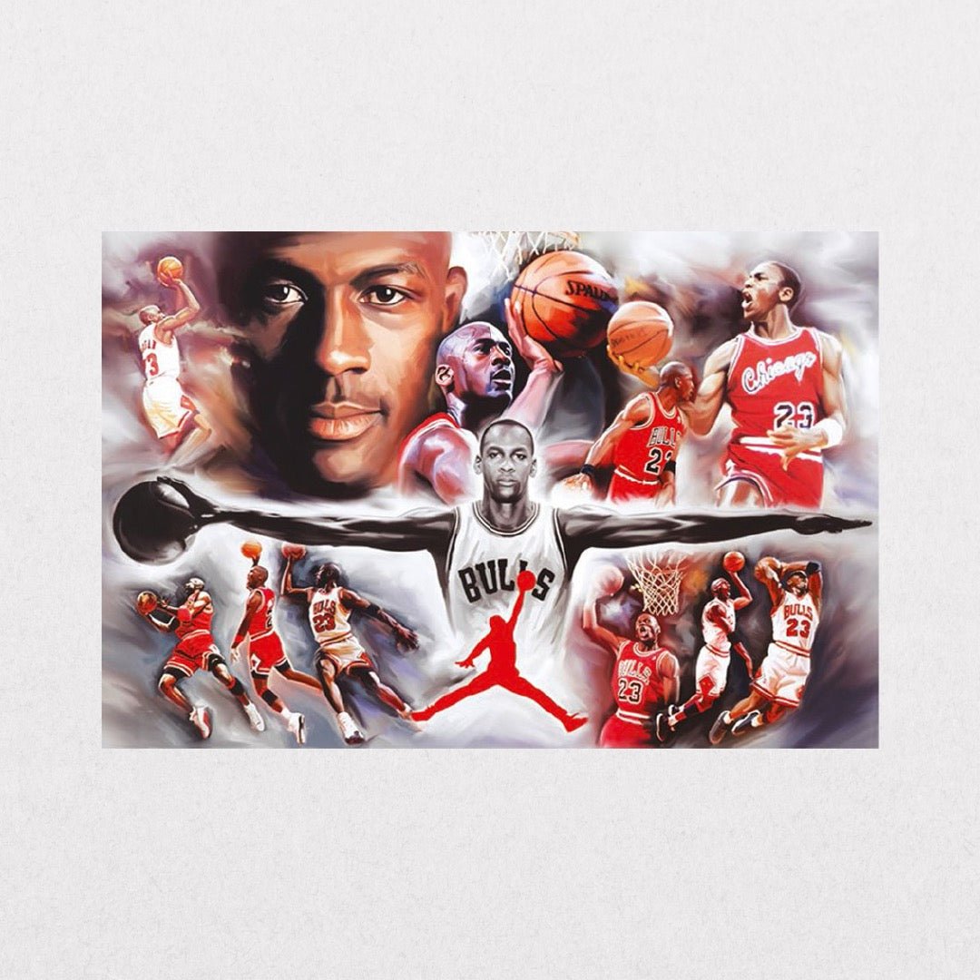 Michael Jordan - Art Collage – El Cartel