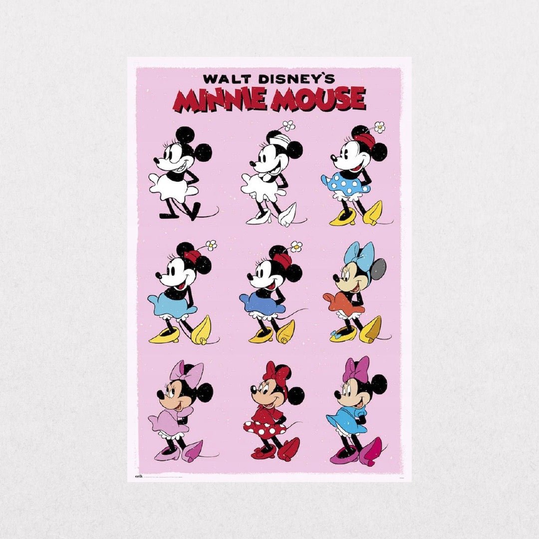 Disney Minnie Mouse - Drawing Evolution Multicolor – El Cartel