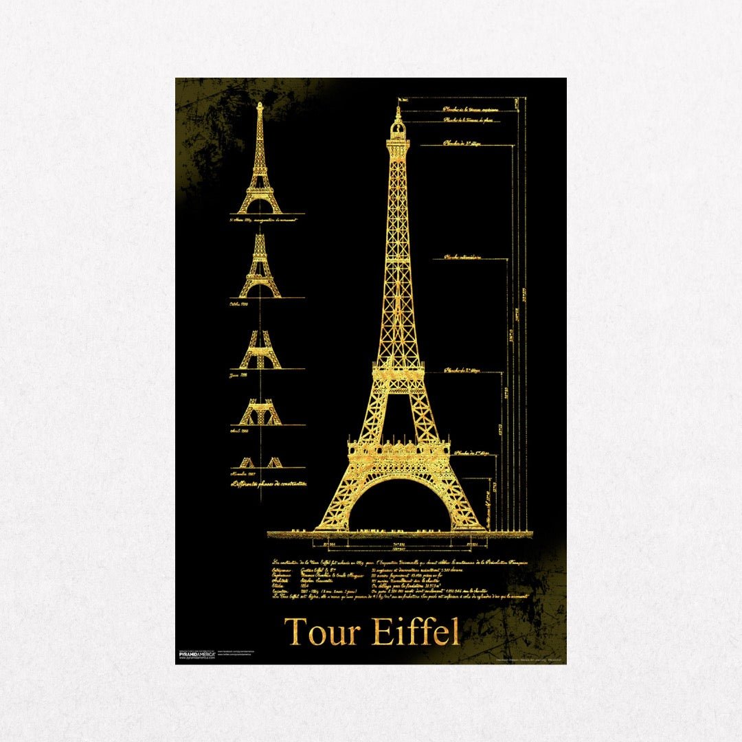 Eiffel Tower Schematics The Space Needle v. Other Cities’ Famous ...